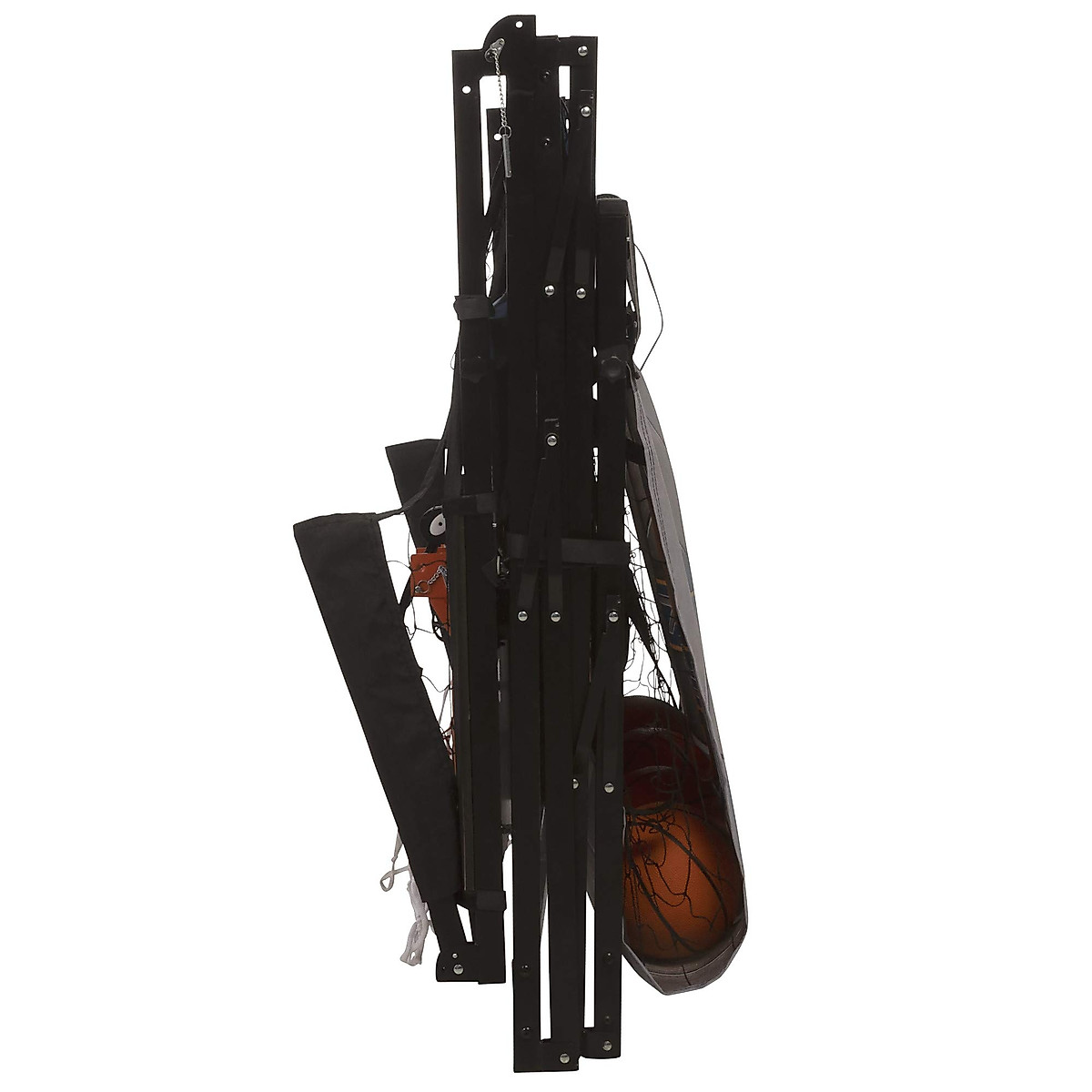 Triumph Sports Run n Gun Arcade Basketball Shootout Game Fully and Semi Assembled Out of The Box Fold Out and Play! Folds 100% Flat for Complete Storage Fully Portable, Play Inside or Outside