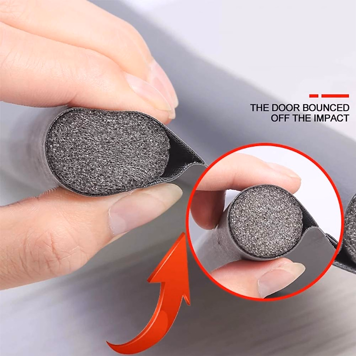 Under Door Draft Stopper,Twin Draft Stopper,Pest Isolation Waterproof Door Bottom Seal Strip (#Black)