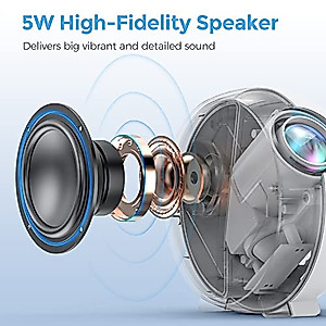 Brown/Pink/White Noise Sound Machine for Sleep- Breathing Nightlight, Auto-Off Timer & Portable Sleep Sound Machine with Travel-Friendly Design for Baby, Kids, Adults