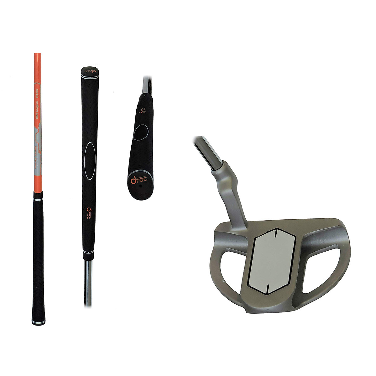 Droc - Dimond Series 9 Pieces Golf Club Set and Golf Bag Age 9-12 Boys Right Handed