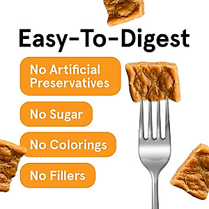 Real Meat Dog Treats - 12oz Bag of Bite-Sized Air-Dried Venison & Chicken Jerky for Dogs - Grain-Free Jerky Dog Treats Made up of 95% Human-Grade, Free-Range Venison & Chicken - All-Natural Dog Treats