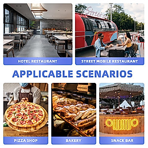 JINSONG 72" Refrigerator Sandwich & Salad Prep Table, Stainless Steel Refrigerated Food Prep Station, 20 cu. ft with Cutting Board and 30 Pans for Restaurants, Bar, Shops, etc