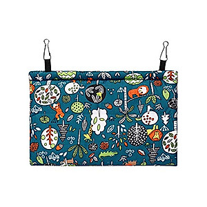 Petmolico Bird Nest Shed Hut House, Warm Hanging Hammock Cage Accessories Snuggle Sleeping Bed Hideaway for Parrot Parakeet Cockatiels Cockatoo Lovebird Finch, Medium Size