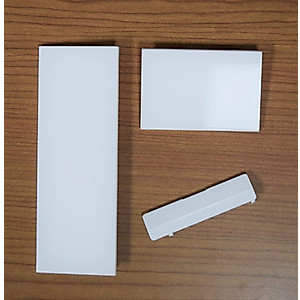 Pack of 10 - 3-Piece Replacement Door Slot Cover Lid Set for Nintendo Wii Console System