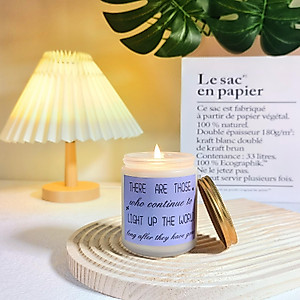 Memorial Scented Candles Gifts Baskets for Loss of Loved One, Sympathy Bereavement Thoughtful Grief Gift Ideas for Women, 7oz Lavender Candle, Healing Bracelets, Condolences Card, Sorry for Your Loss