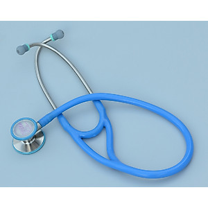 Kila Scopes Virtuoso Stethoscope - Professional Dual Head Cardiology & Diagnostic Stethoscope for Doctors and Nurses - with Accessories, K750 Sky Blue