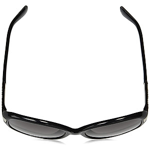 Jimmy Choo Women's Alana/S Shiny Black/Gray Gradient