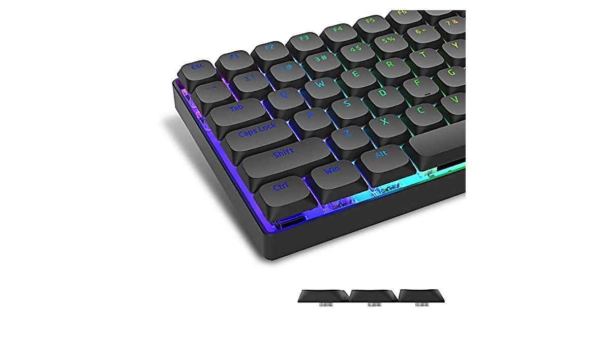 XVX Low Profile Black Keycaps - Premium Gaming Experience