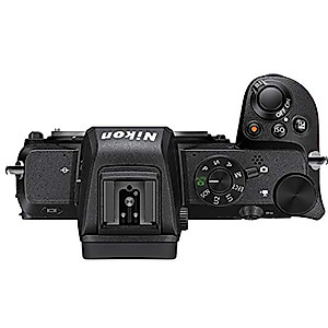 Nikon Z50 Mirrorless Digital Camera 20.9MP W/Nikkor Z 16-50mm Lens + Shot-Gun Microphone + LED Always on Light+ 64GB Extreme Speed Card, Gripod, Case, and More (26pc Video Bundle)