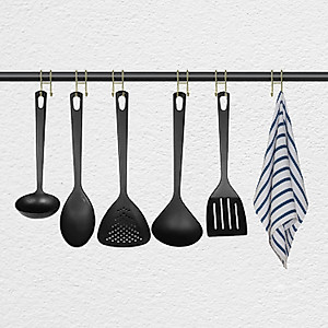 4 Pack Shower Glass Door Hook, Golden Towel Hooks for Bathroom, 304 Stainless Steel Rack Hooks Drilling-Free Hanger