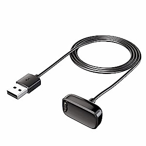 AWINNER Compatible with Fitbit Charge 5/Luxe Charger Cable,Replacement USB Charging Dock Stand for Fitbit Luxe Smart Watch