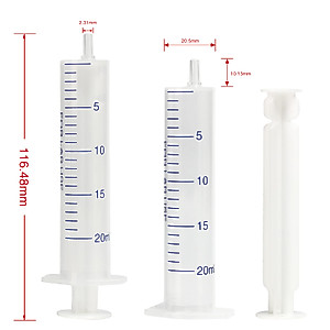 Sterile Syringe Filter PES with 20ml Plastic Syringe, luer Slip Syringe for Liquid
