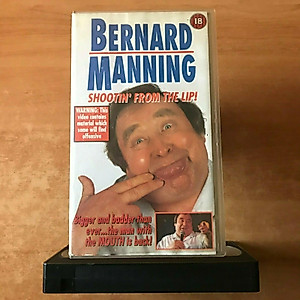 Bernard Manning: Shootin' From The Lip [Albert House / Oldham] Stand-Up - VHS