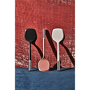 Material, The Soft-Edge Turner Spatula For Flipping, Folding, Mixing & Scraping, BPA-Free Silicone, Dishwasher-Safe, Terracotta