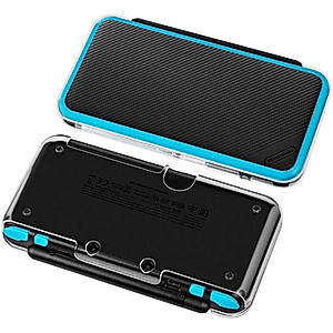 OSTENT Transparent Clear Crystal Protective Cover Case Shell for Nintendo New 2DS LL/XL Console