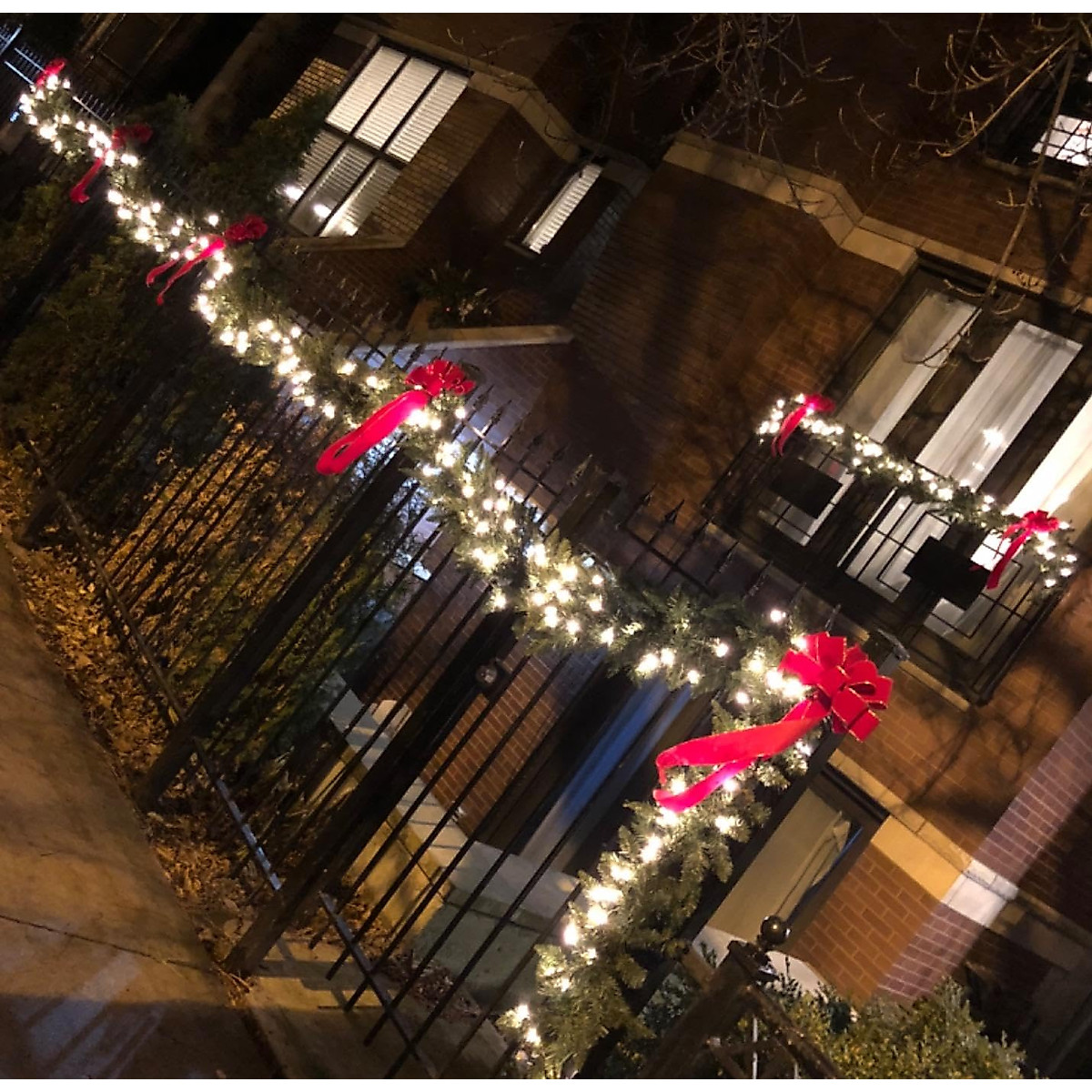 12-Pack Christmas Bows 10" x 26" Handmade with 2.5" Red Velvet Red Wired Edge Ribbon Indoor Outdoor Handmade Wreath Bows | The Handmade Bow