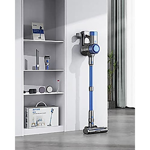 BuTure Cordless Vacuum Cleaner, 33Kpa 450W with Auto Mode Docking Station, Stick Vacuum Cleaner Handheld Wireless Household Vacuum Cleaner for Pet Hair Carpet and Hard Floor