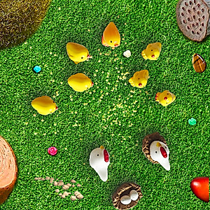 Chicken Shoe Charms Girls Decoration: Cute Chick Shoe Accessories for Clog Funny DIY Animal Shoes Matching for Party Birthday Gifts(10pcs)