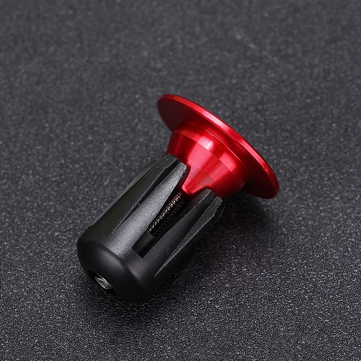 BESPORTBLE 1 Pair Bicycle Handlebar Aluminum Handle Bar Ends Bike Accessories Bar End Plugs Mountain Bike Handlebar Plugs Cycling Supplies Bike Handle Plugs Handlebars End Plugs Bike Supplies