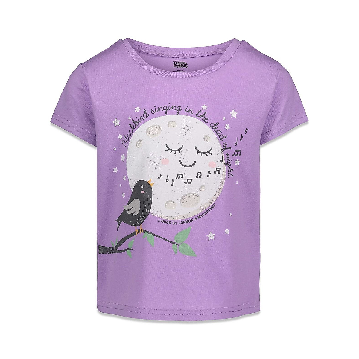 Lyrics by Lennon and McCartney Lennon & McCartney Infant Baby Girls 5 Pack T-Shirts The Beatles 18 Months