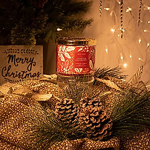 White Barn 3-Wick Candle w/Essential Oils - 14.5 oz - 2020 Holidays Scents! (Frosted Cranberry)