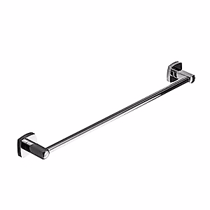 Generic Towel Bar Towel Rack Towel Wall Mounted Bath Towel Rack, Single Towel Bar Towel Hanger Towel Rails in Bathroom Kitchen Towel Shelf Towel Rail/30Cm