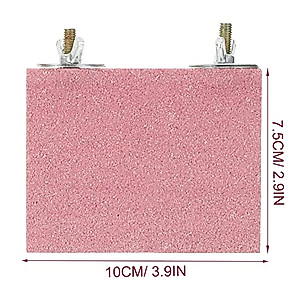 POPETPOP Bird Cage Bird Cage Bird Cage 2Pcs Sturdy Parakeet Platforms Interesting Parrot Platforms Household Bird Platforms Bird Supply Wear-Resistant Bird Stand Bird Perch Hamster Toys