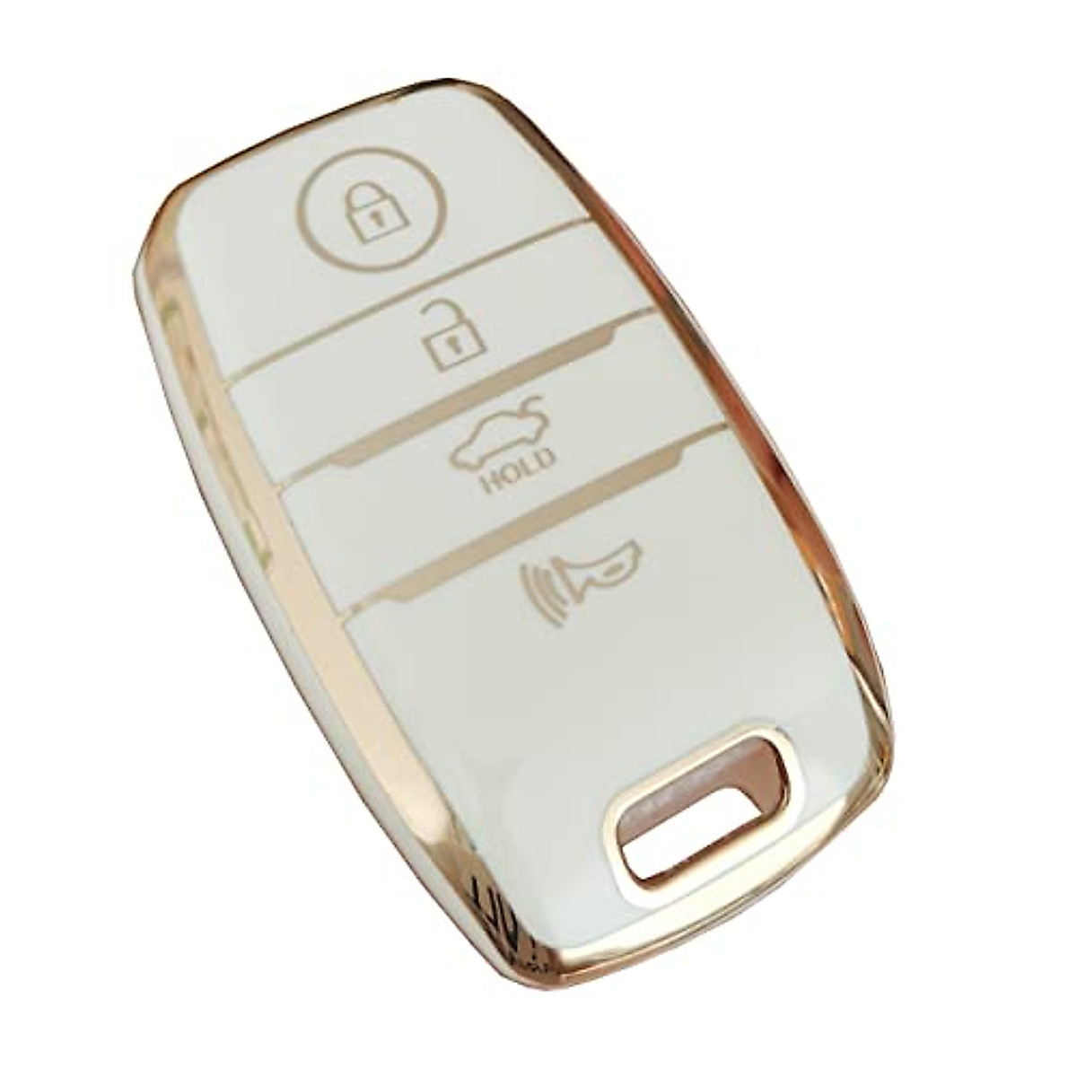 Kia Key Fob Protector Case - QIXIUBIA TPU Smart Key Cover