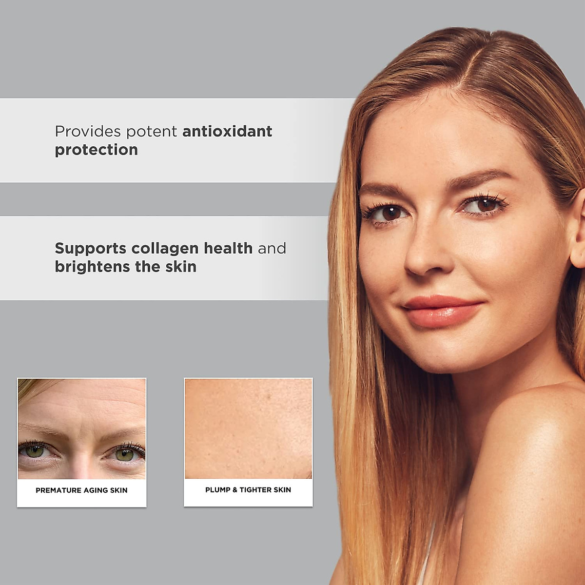 Glytone Age-Defying C+ Advanced Antioxidant Serum - For Fine Lines and Wrinkles - Collagen Health - Paraben-Free & Fragrance-Free - 1 fl. oz.