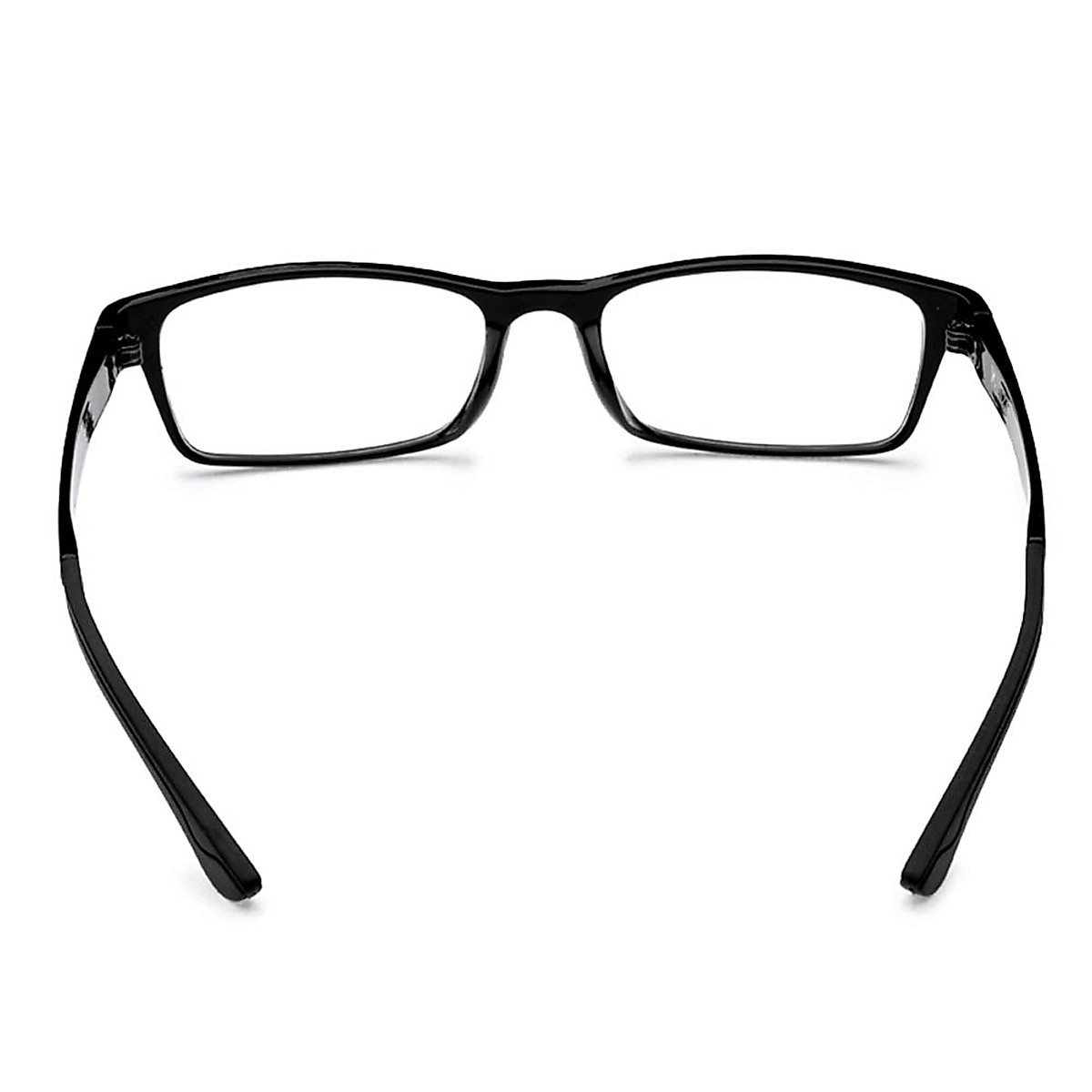 HUIHUIKK Distance Glasses Black Frame Shortsighted Myopia Glasses -1.50 Strength **These are not reading glasses**