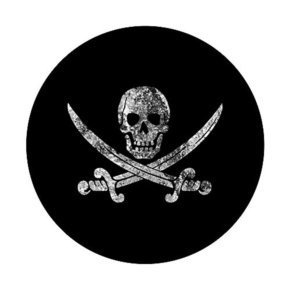 Vintage Pirate Skull PopSockets Grip and Stand for Phones and Tablets