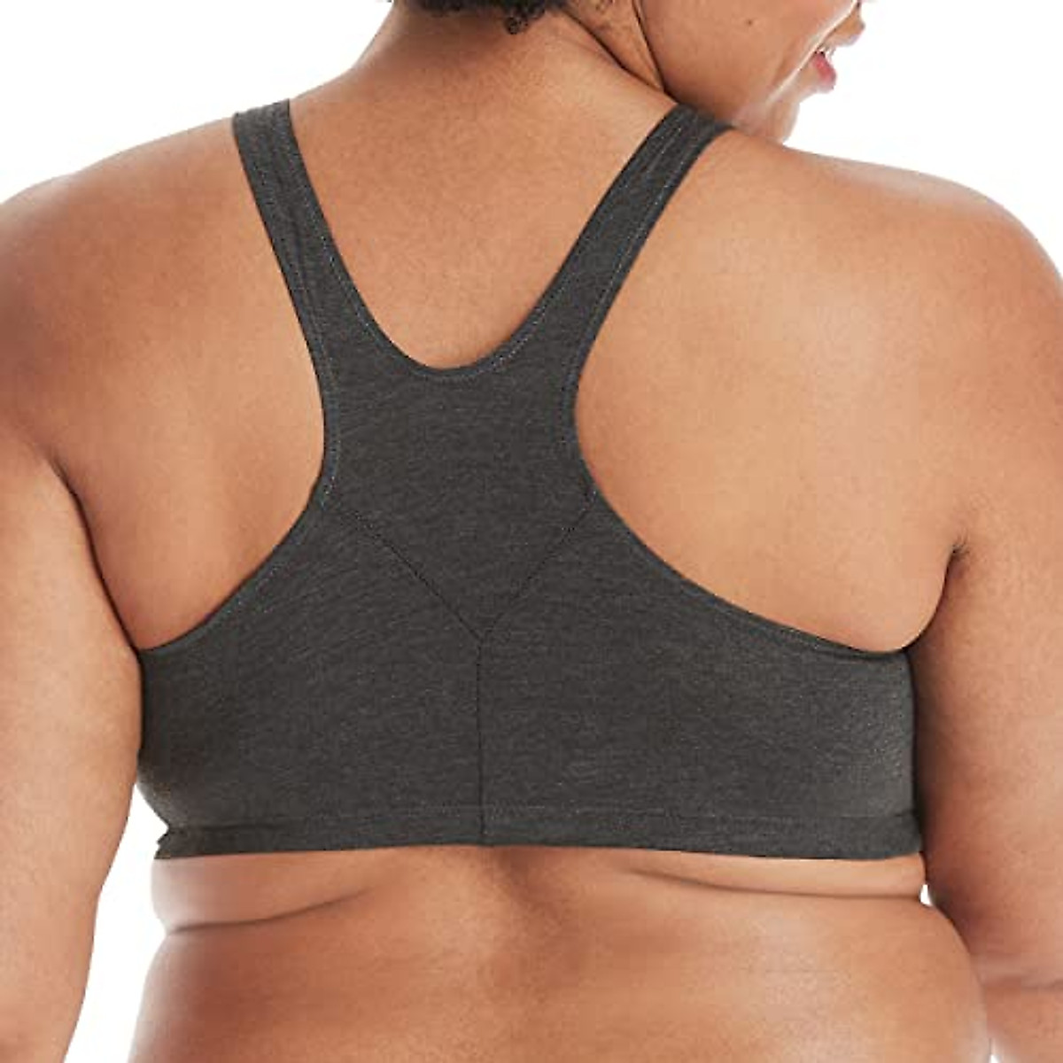 Hanes womens X-temp Comfortflex Fit Pullover Mhh570 2-pack Bra, Light Buff/Gravel Grey Heather, XX-Large US
