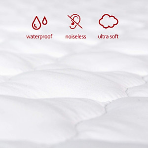 Moonsea Waterproof Playard Mattress Pad Sheet for 4moms Playard, Mattress Cover Protector Fits 4moms Breeze Plus Playard & Breeze GO Playard, Pack N Play Sheet Fits 28.5" x 41" Mattress