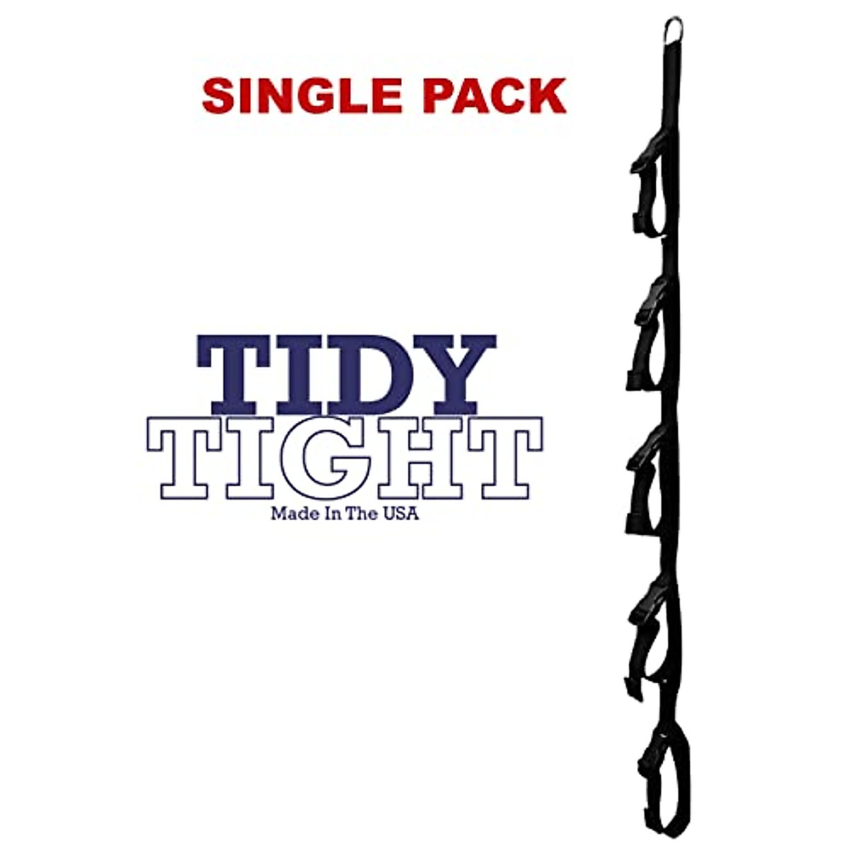 Tidy Tight Garage. Single Pack. Store Cords, Hoses, Christmas Lights, Etc. One of A Kind Storage System On The Market.