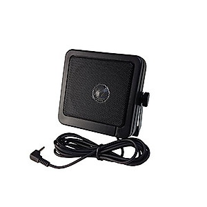 Anteenna TW-06-L Type CB EXTENAL Speaker for Mobile Transceiver (Ham Radio/CB Radio) with Swivel Bracket 5W 1.8M Cable with 3.5mm Mono L Type Plug