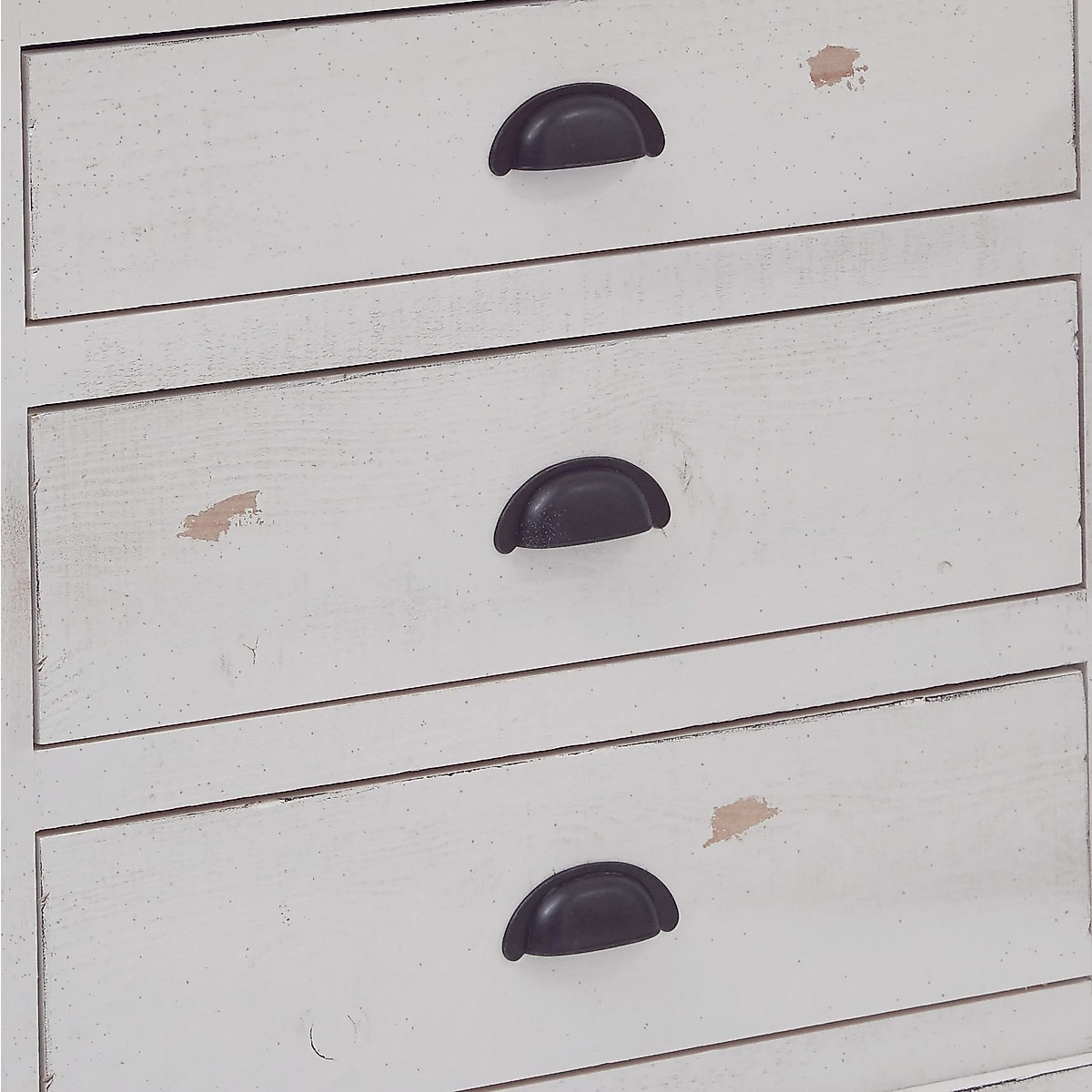 Progressive Furniture Willow Nightstand, 32" x 17" x 31", Distressed White