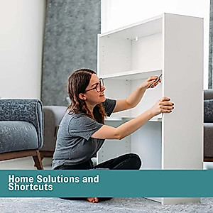 Real Simple All You Need 6-in-1 Hammer and Screwdriver Set. Ultimate Household Multi-Tool (Silver)