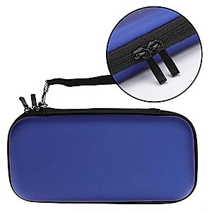 Uxsiya Game Console Protective Case, 1 pcs EVA Hand Strap Fashion Appearance Game Console Bag Anti to Collision,Anti to Fall for Travel for Women for Outdoor for Men(Blue)