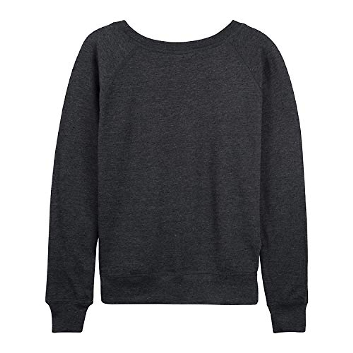 Instant Message - Stay Off The Broom - Women's French Terry Pullover - Size 3X Heather Charcoal
