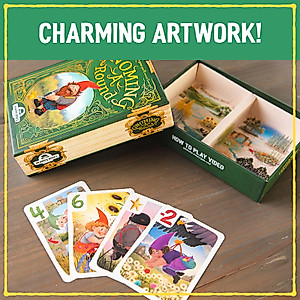 Grandpa Beck's Games Gnoming A Round | Fun Family Card Game | Enjoyed by Kids, Teens, & Adults | from The Creators of Cover Your Assets - 2-7 Players, Ages 7+