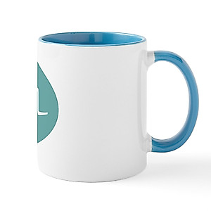 CafePress Grandmother In Korean TEAL Mug Ceramic Coffee Mug, Tea Cup 11 oz
