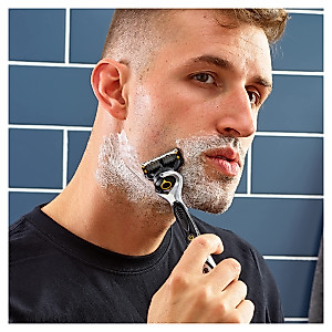 Gillette ProShield Power Men’s Razor Blades with Precision Trimmer, Pack of 8 Refill Blades