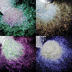 Nail Art Glitter Sequins Flakes Colorful Irregular Confetti Glitter Sequins for DIY Craft Face Body Glitters