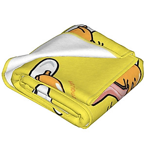 Cute Super Soft Blankets All Season Flannel Blanket for Kids Adult Sofa Bedding Living Room Car Decor Christmas Birthday Gifts (50''X40'')