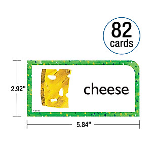 World of Eric Carle | First Words Flash Cards | English , 82ct