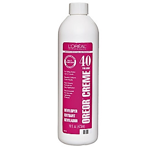 L'Oreal Technique Oreor 40 Volume Developer - Hair Color Developer, Creamy Formula For UniForm Results, Combine With Color of Your Choice, 16 Fl Oz