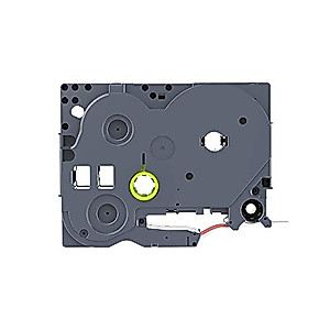 IDIK 1PK Red on Clear Standard Laminated Label Tape Compatible for Brother P-Touch TZe-112 TZ112 TZe112(6mm x 8m)