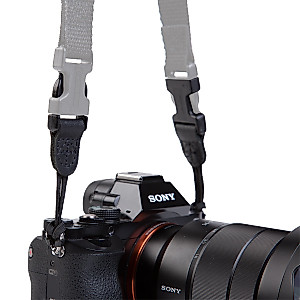 OP/TECH USA Camera Strap Kit with Uni-Loop System Connectors, Black
