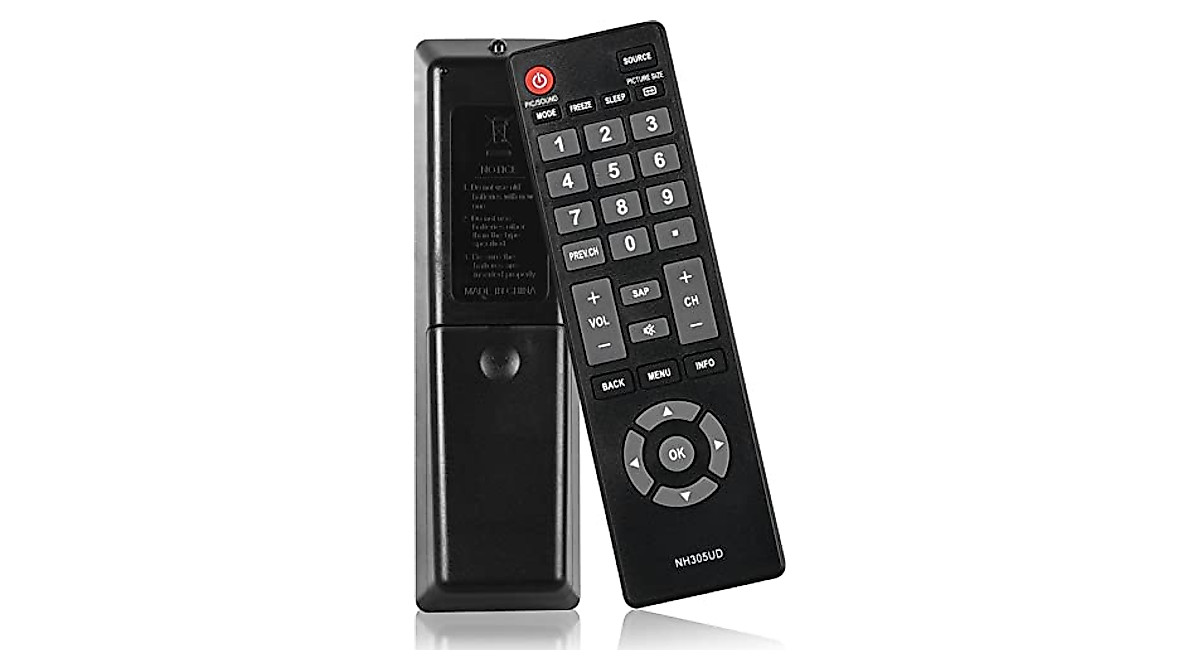 NH305UD Universal Remote for Emerson TVs | Easy Setup & Long Range