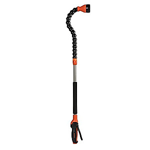 BLACK+DECKER BON-013 Lightweight Snake Wand with 9-Pattern Spray Head, Yellow